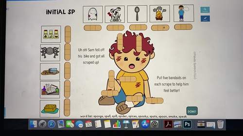 First Aid Articulation BOOM Cards: Blends Pack Distance Learning