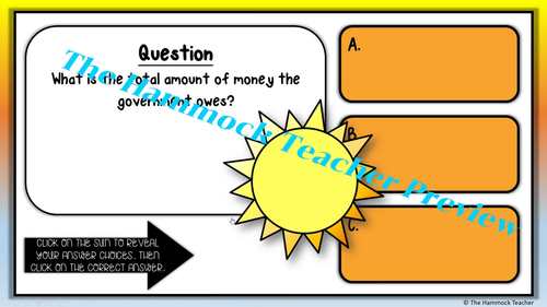 No Prep Economics Vocabulary Self-Checking Game by The Hammock Teacher