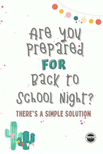 Desert Boho Meet the Teacher Back to School Night Centers | TPT