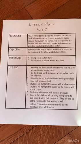 Opinion Writing, Best Season,2nd Grade Bundle - Lessons,graphic ...