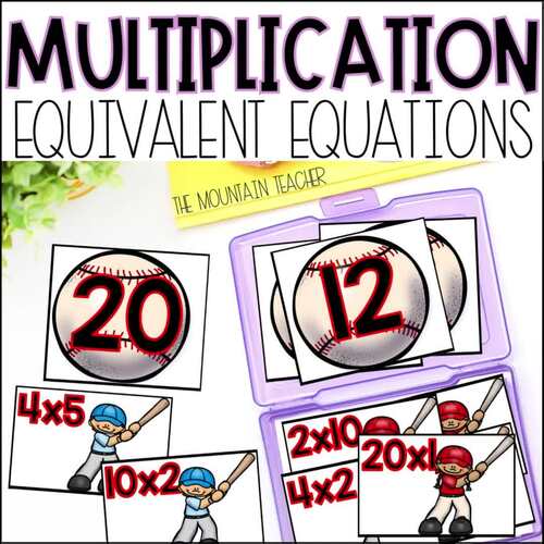 Easy Multiplication Games - 2nd or 3rd Grade Multiply and Solve Math Game