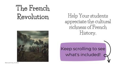 French History - The French Revolution - Research Activity & Webquest ...