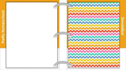 Editable and Printable Portfolio Binder Covers and Spines | Bright ...