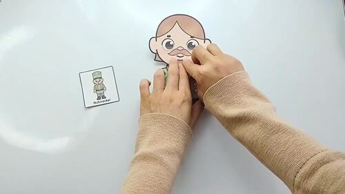 Nutcracker Craft Christmas Cut and Paste Activity Coloring Page Scissor ...