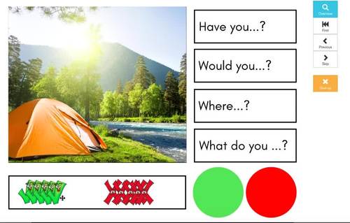 Conversation Starters Autism | Boom Cards by Sharon Burgess Ortho