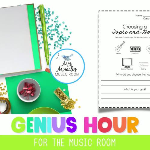 Genius Hour for the Music Room by Aileen Miracle | TpT