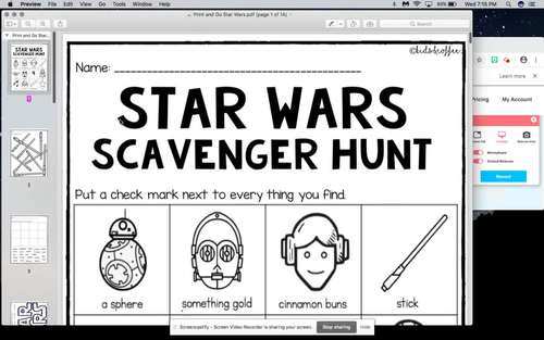 May The 4th Be With You Bundle - Distance Learning! by Kids and Coffee