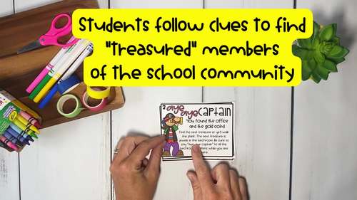 Back to School Scavenger Hunt - Get to Know Your School Activity