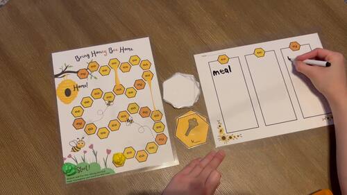 Long E Vowel Teams -ee, -ea, -ey Phonics Game/ Activity | TPT