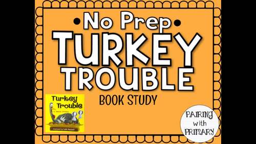 *NO PREP* Turkey Trouble 5 Day Plan Video Preview by Pairing with Primary