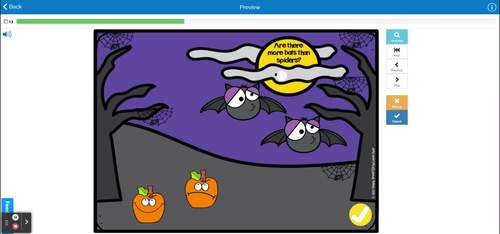 Halloween Themed Math And Literacy Boom Card™ Decks by Simply SMARTER