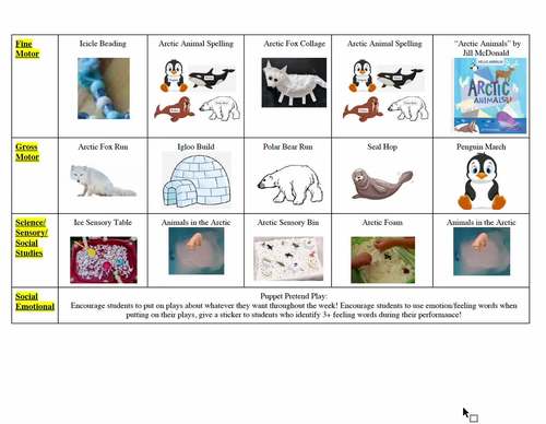 The December Preschool and Pre-K Lesson Plan Bundle by Admin 4 You