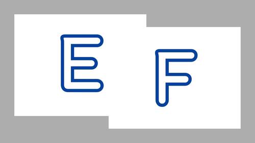 Large Alphabet Letters and Numbers, Uppercase Letters and Number ...