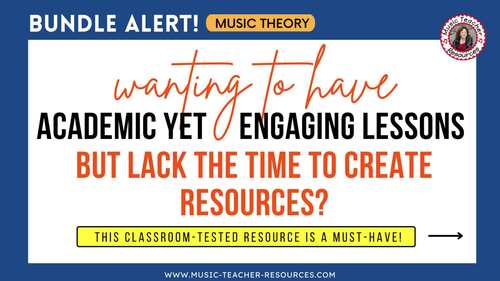 Music Activities and Worksheets - Bundle by MusicTeacherResources