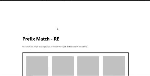 Prefixes | Print and Digital Matching Activities for Distance Learning