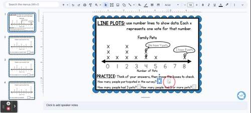 Line Plots Google Slides by Don't Worry Teach Happy | TPT