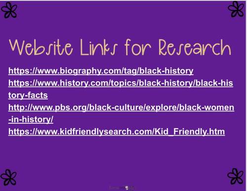 Digital & Printable Bundle: Influential Men & Women in Black History