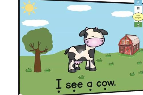 Sight Word Book Boom Cards Distance Learning | I SEE by Suburban Teacher