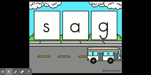 CVC Blending Boards - A by KinderCrafting | Teachers Pay Teachers