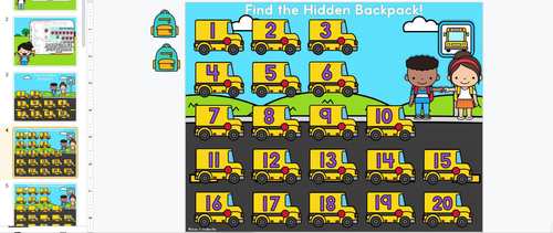 Digital Number Sense Game- Back to School Google | Number Games | TPT