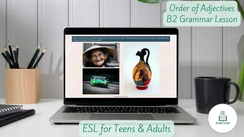 Order of Adjectives - Adult ESL B2 Grammar Lesson, Worksheets ...