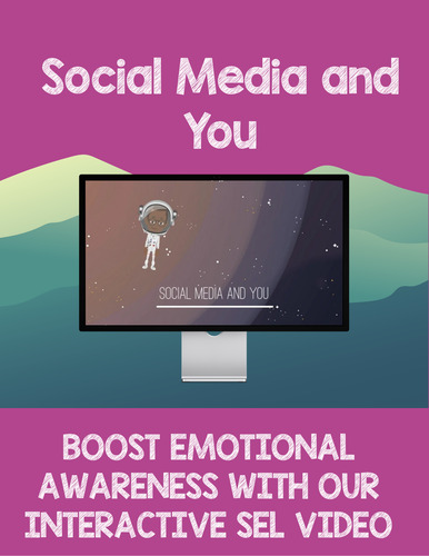 Social Media and You Interactive Video by Mindful Abilities Co | TPT