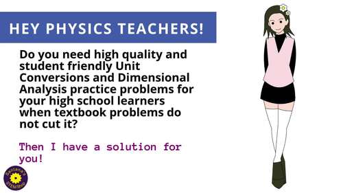 Unit Conversion Coloring Worksheets for High School Physics | TPT