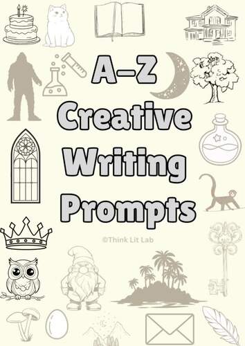 Fictional Narrative Writing Prompts: Daily ELA Activities by Think Lit Lab