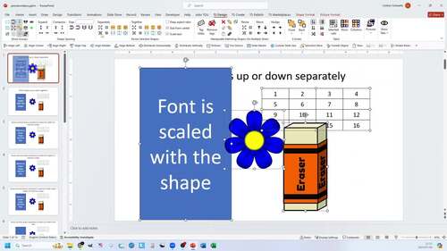 Resize Powerpoint Shapes Text And Tables Fast Time Saving Add In