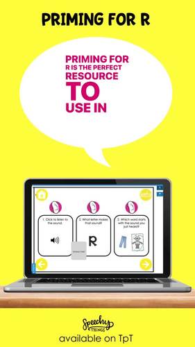 R Sound Phonological Awareness : Gliding : R Sound Boom Cards by ...
