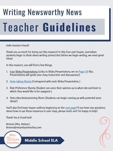 Writing Newsworthy News Stories | Broadcast Journalism by Mrs Nelson ...