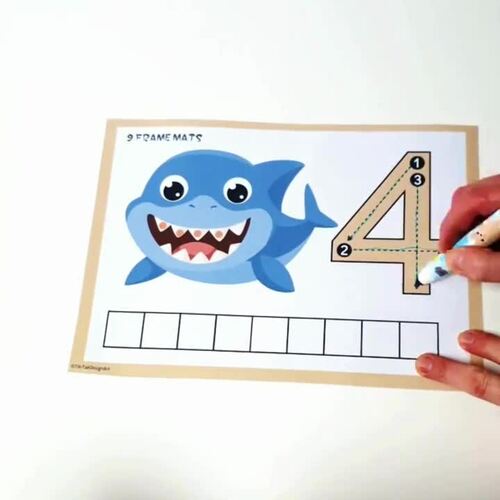 Baby shark worksheets by TikiTak DesignArt | TPT