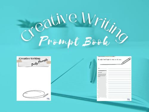 Creative Writing Prompt Journal -- Great for All Subjects and Mindfullness