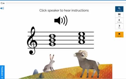 Music Chord Identification Game, Music for Beginner Piano, Middle ...