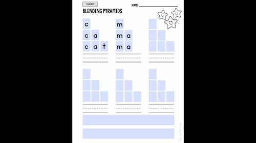 Editable Blending Pyramids Successive And Continuous Blending Practice