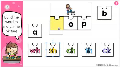 Consonant Digraphs - Digital Word Puzzles | Distance Learning | Google ...