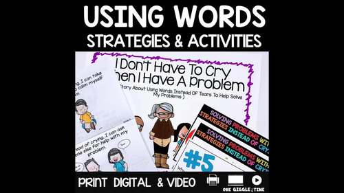 Managing Emotions | Using Words Instead Of Crying | Coping Skills