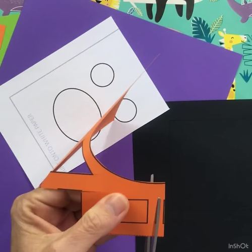 Halloween Elementary Art Lesson Plan - Halloween Shape Cat by Kerry Daley