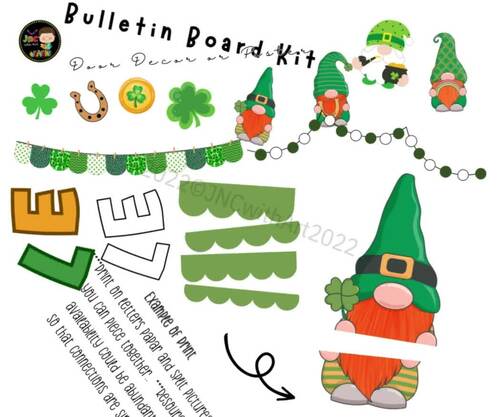 Lucky Charms Bulletin Board Kit, St Patricks Day Bulletin Boards Ideas ...