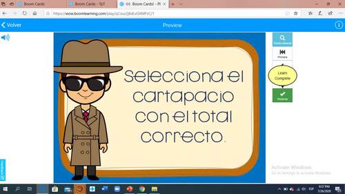 BOOMCards- Suma de tres dígitos sin reagrupar by Tesoros del saber