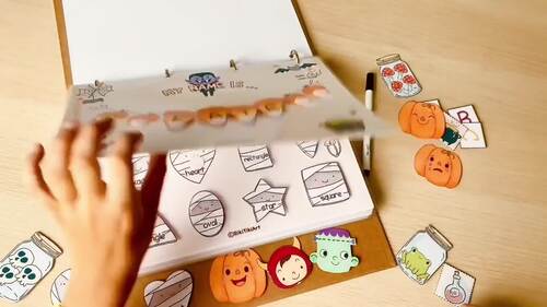 Halloween Busy Book Halloween Kids Activities Fall Autumn Educational ...