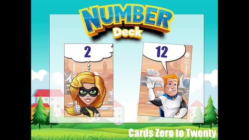 Math Center Playing Cards I 'Powerful' Card Decks for Math Games!