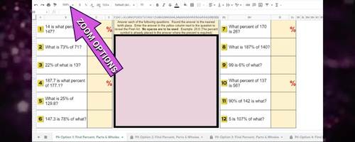 PIXEL ART: Find Percent, Parts, & Wholes DISTANCE LEARNING | TpT