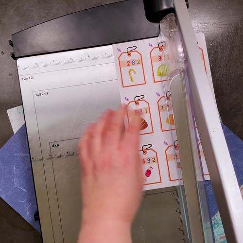 Montessori Math Game Candy Store Shopping Tags by Jessica Renee Montessori