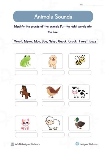 Autism Animals Sounds For Childs by Inclusive Learning Support | TPT
