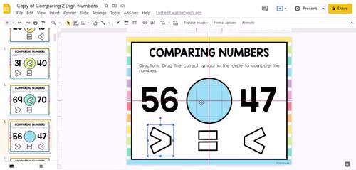 Math Comparing Numbers Greater Than Less Than Spring Activities | TPT