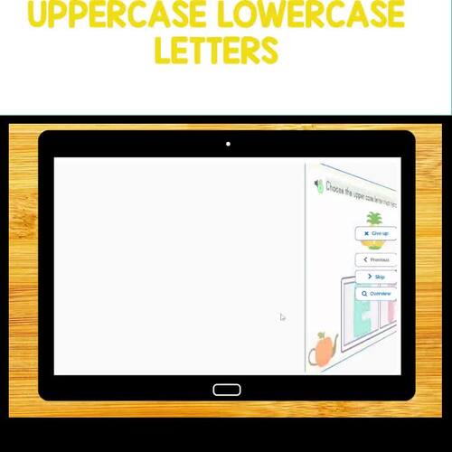 Uppercase And Lowercase Match - Alphabet Boom Cards by Limes and Lemons