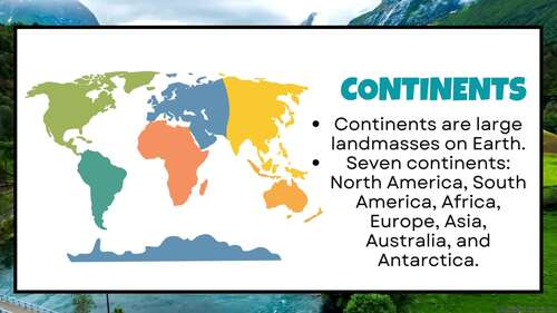 Landforms and Water: Social Studies: Interactive Google Slides | TPT