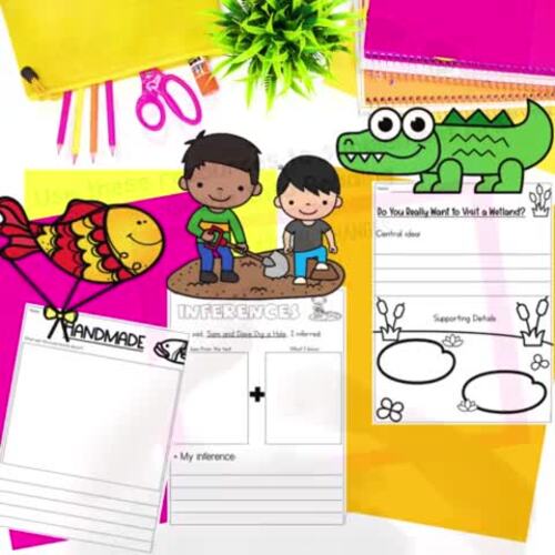 Into Reading Supplement 1st Grade Reading Module 7 by I Love 1st Grade