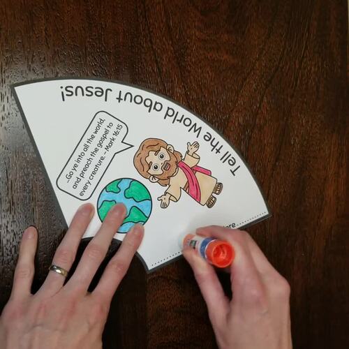 Tell the World About Jesus Megaphone Craft for Kids Sunday School Bible ...